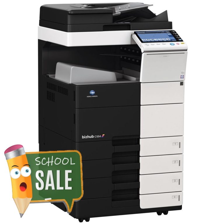Konica Minolta Bizhub C554 Colour Copier Printer Rental Price Offer